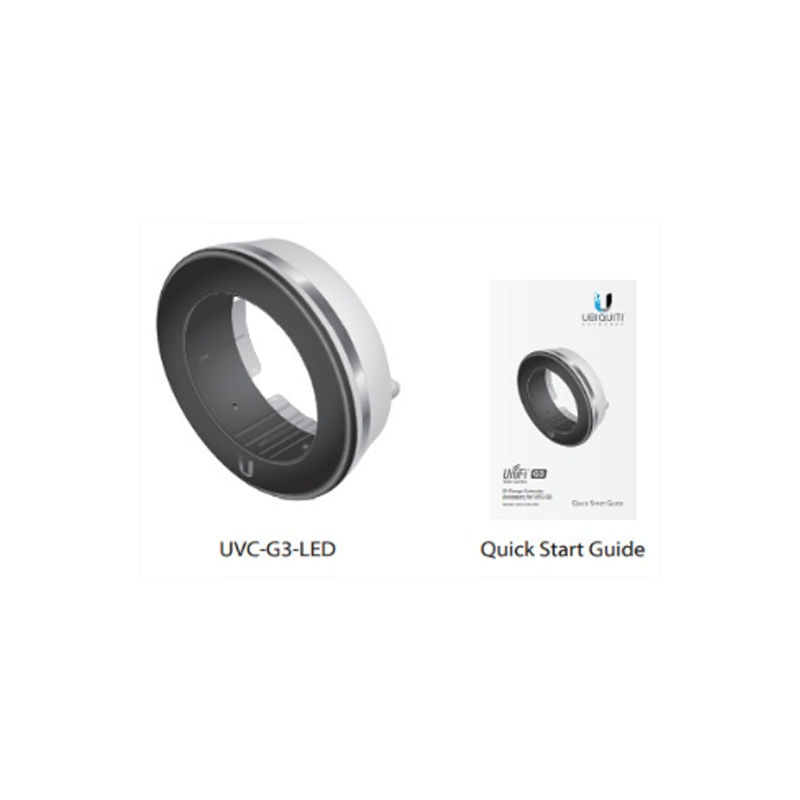 UBiQUiTi Networks UVC-G3-LED-UniFi Video Camera G3 IR Range Extender ...