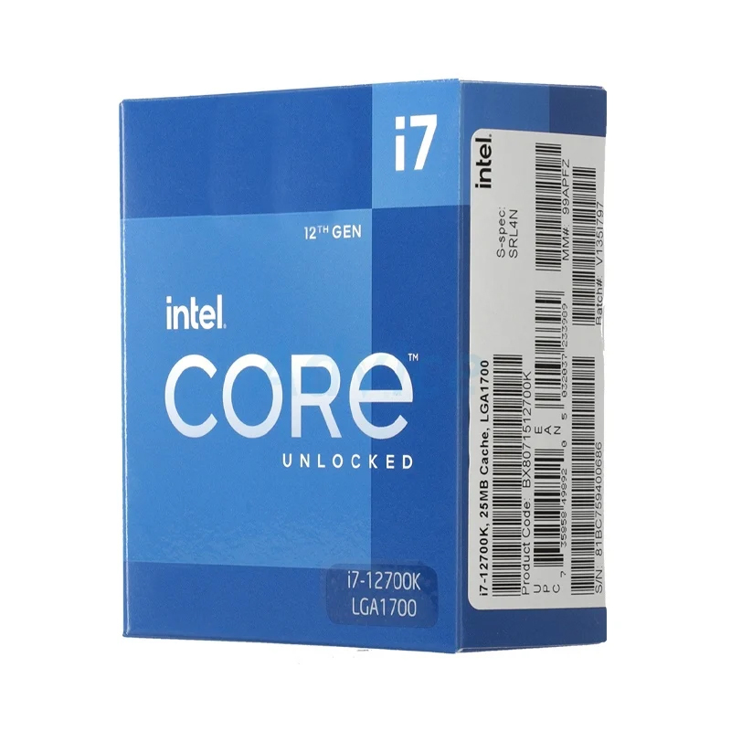 CPU INTEL CORE I7-12700K LGA 1700 - SuperTstore