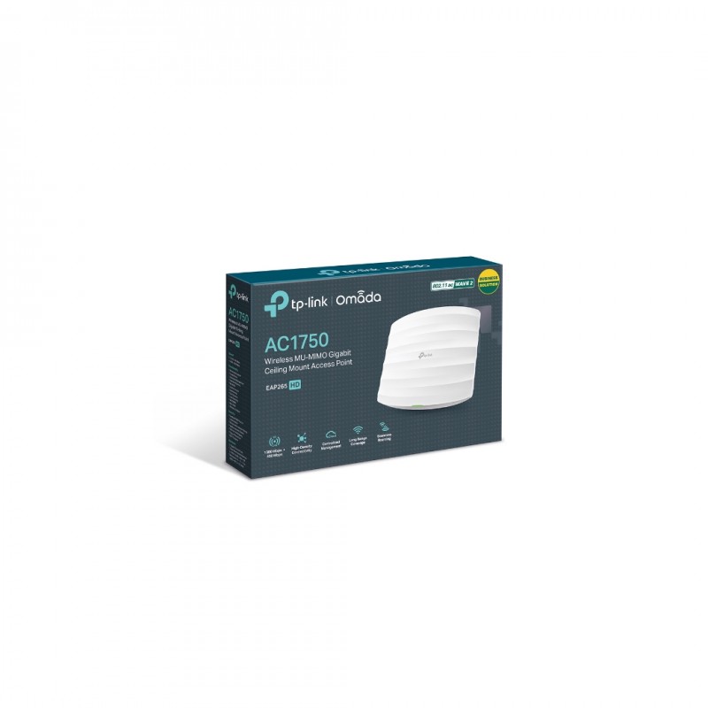 TP-LINK (EAP265 HD) Access Point Wireless AC1750 Dual Band Gigabit ...