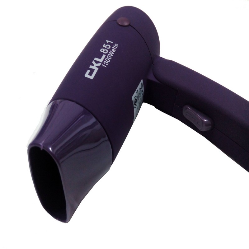 Ckl twosister mini hair dryer ไดร์พกพา 1,200 watt รุ่น 960 - สีม่วง - SuperTstore