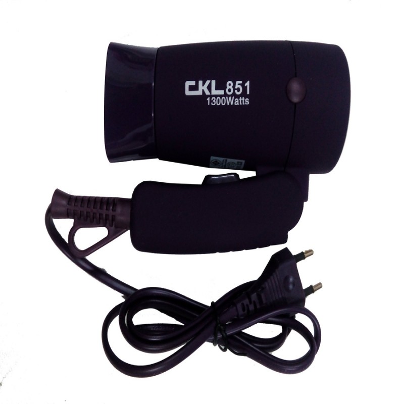 Ckl twosister mini hair dryer ไดร์พกพา 1,200 watt รุ่น 960 - สีม่วง - SuperTstore