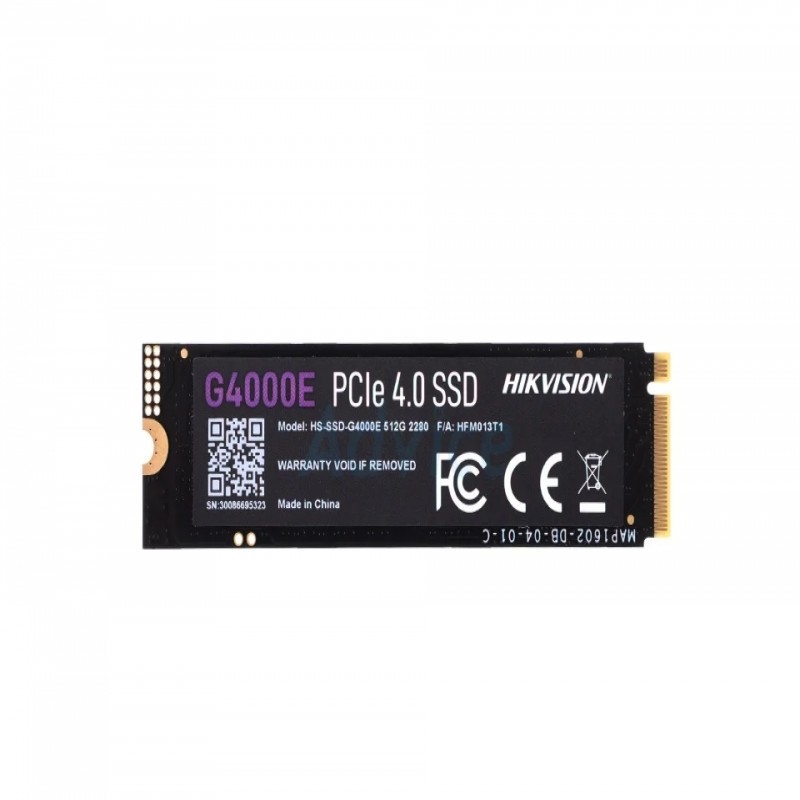 512 GB SSD M.2 PCIe 4.0 HIKVISION G4000E(STD) (HS-SSD-G4000E/512G) - SuperTstore