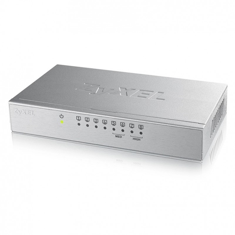 ZyXEL GS-108B v3 8-Port Gigabit Desktop Switch - SuperTstore