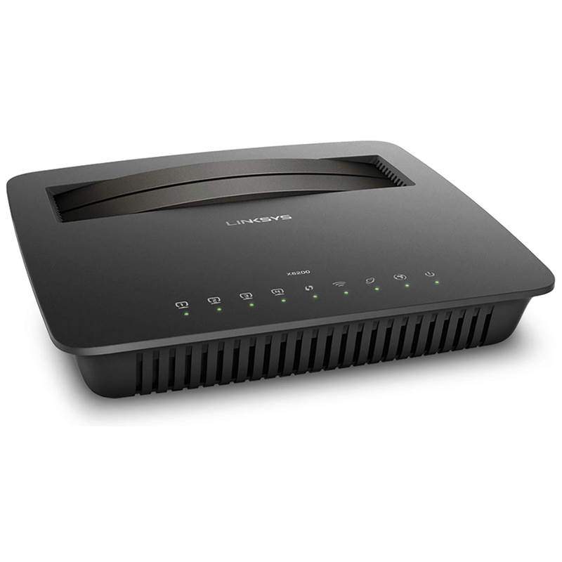 LINKSYS X6200-AP Wireless AC750 Dual Band Gigabit VDSL/ADSL Modem ...