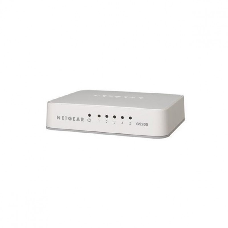 Netgear 5-Port Gigabit Ethernet Switch GS205 - SuperTstore