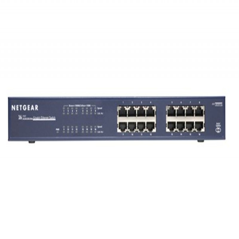 Netgear 16-Port 10/100/1000 Mbps Gigabit Ethernet Switch JGS516 ...