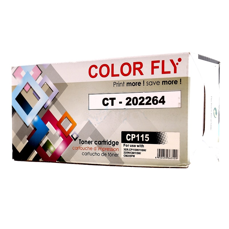 Toner-Re FUJI-XEROX CT202264 "BK" Color Fly - SuperTstore