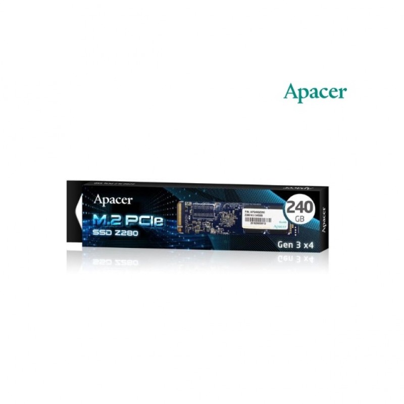 Apacer Z280 M.2 PCIe Gen 3 x4 MLC SSD 240GB internal Solid State Drive ...