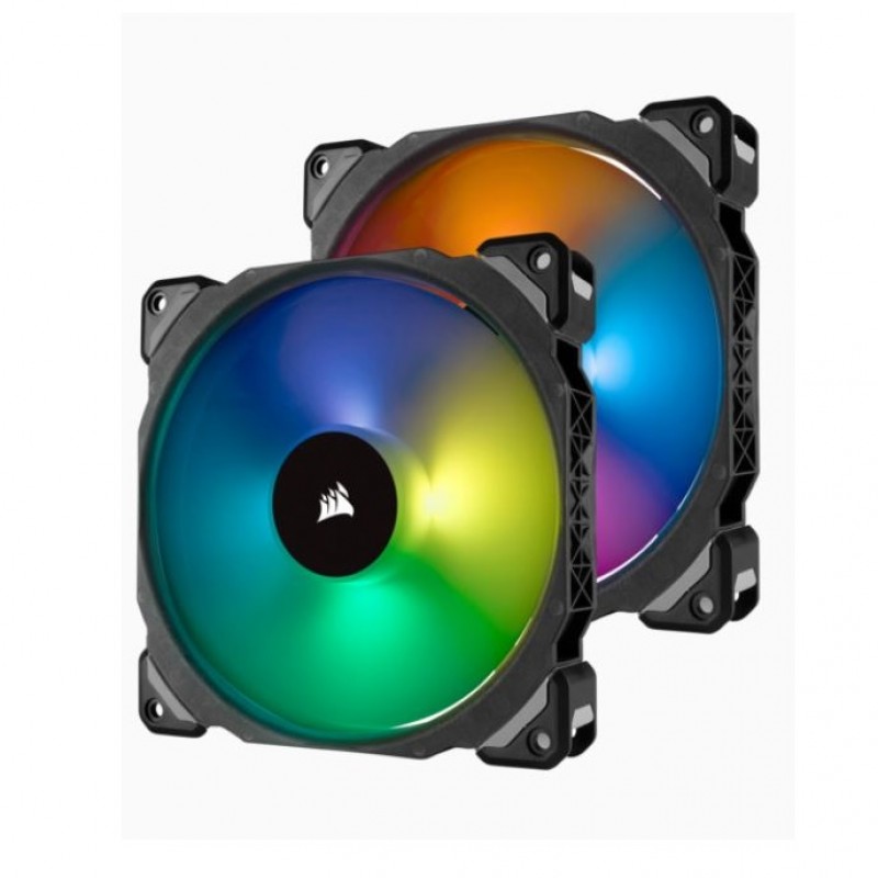 Corsair ML140 PRO RGB LED 140MM PWM Premium Magnetic Levitation Fan ...