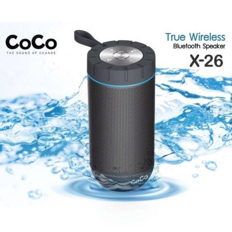 COCO X26 BLUETOOTH SPEAKER - Gray - SuperTstore