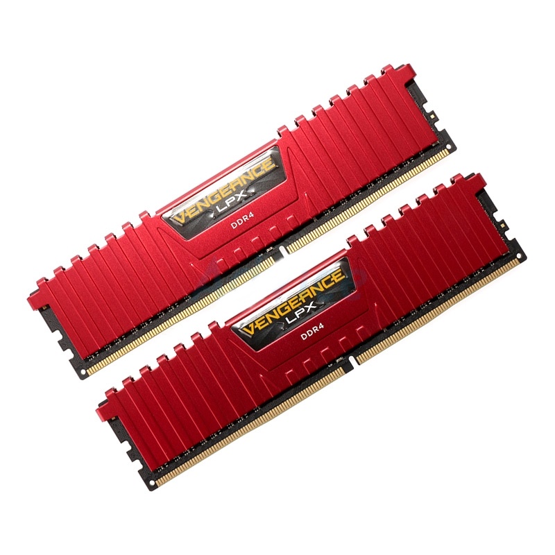 Corsair RAM DDR4(2400) 16GB (8GBX2) Vengeance LPX Red - SuperTstore