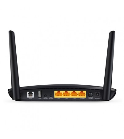 TPLINK AC750 Wireless Dual Band ADSL2+ Modem Router ARCHER-D20 ...
