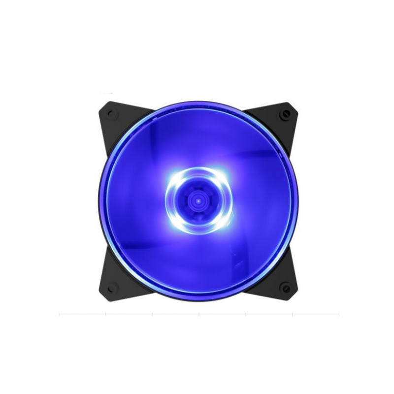 FAN CASE COOLER MASTER 120mm Masterfan MF120L (Blue LED) - SuperTstore