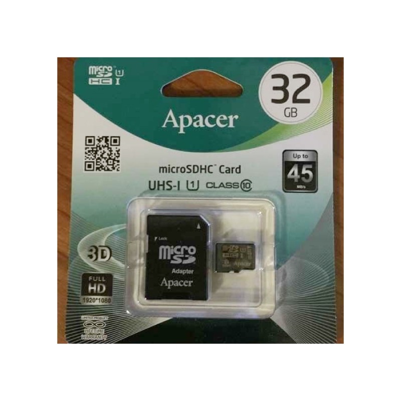 Micro SD 32GB Class10 Apacer - SuperTstore