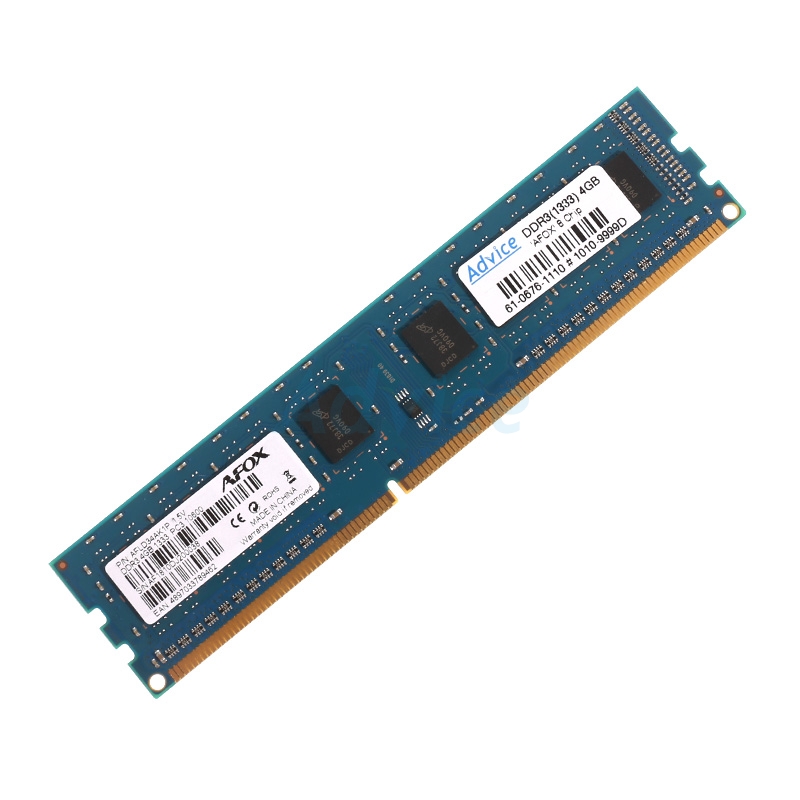 RAM DDR3(1333) 4GB AFOX 8 Chip (AFLD34AK1P) - SuperTstore