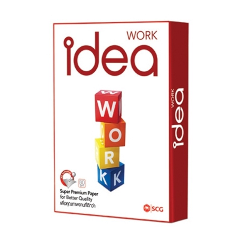 IDEA WORK COPY PAPER A3 80G/500sH (IDEAA3-WORK) - SuperTstore