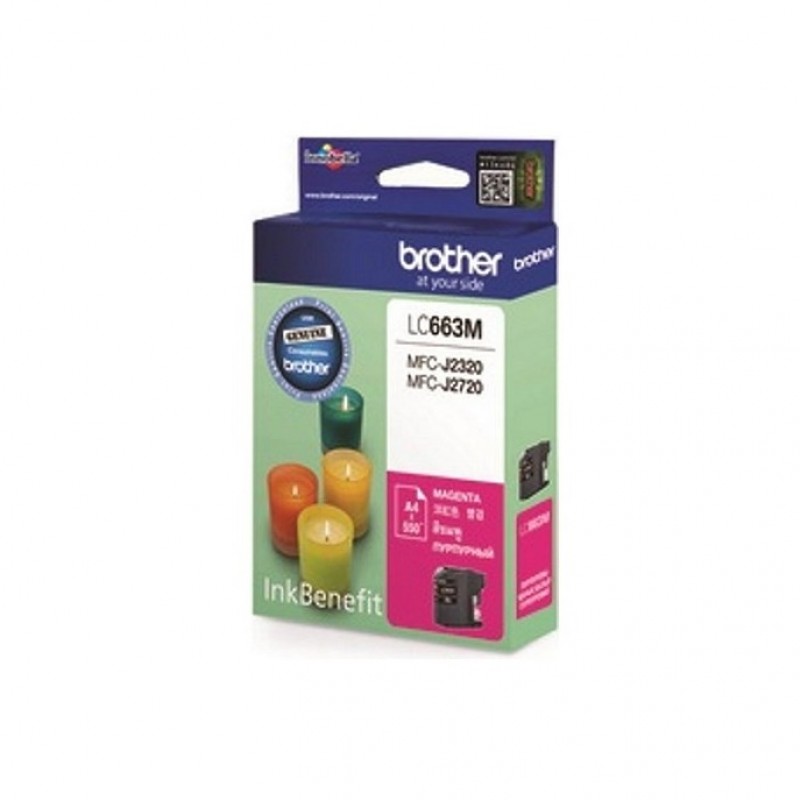 Brother Magenta Ink Cartridge (LC-663M) - SuperTstore