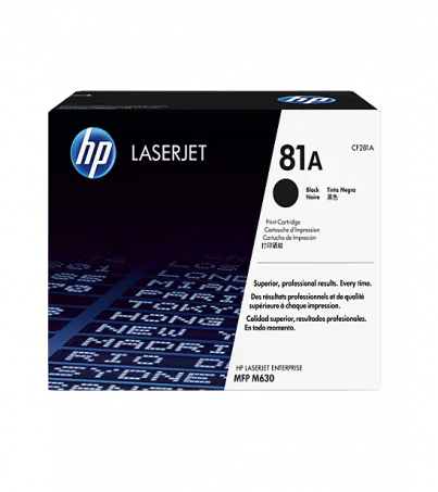 HP 81A Black Original LaserJet Toner Cartridge (CF281A) - SuperTstore