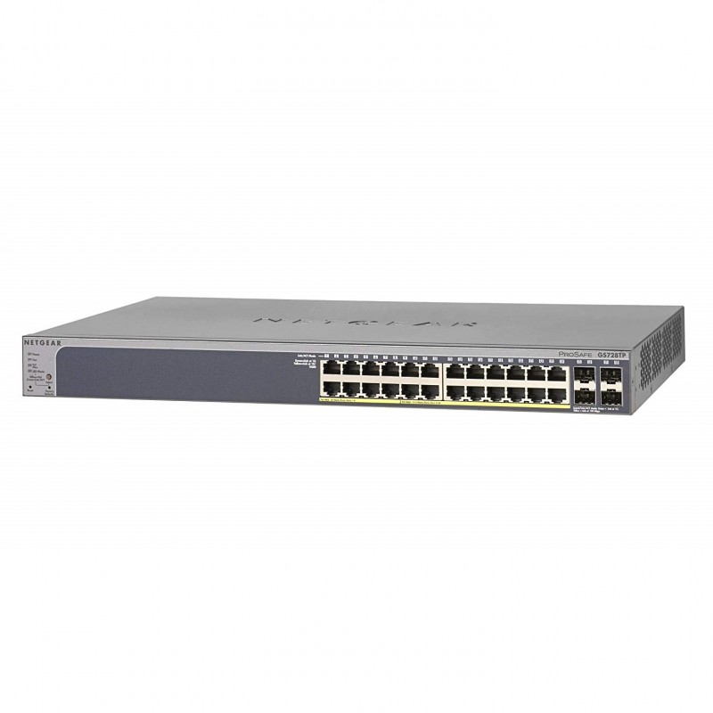 NETGEAR GS728TP-100EUS ProSAFE 24 Port Gigabit Smart Ethernet Switch ...