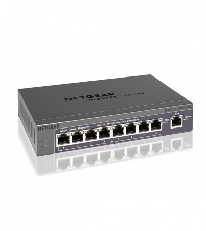 Netgear ProSafe 8-port Gigabit VPN Firewall (FVS318G) - SuperTstore