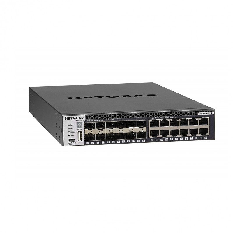 NETGEAR Stackable Managed Switch with M4300-12X12F (XSM4324S) - SuperTstore