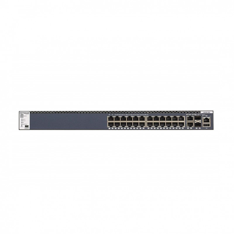 NETGEAR 24-Port Fully Managed Switch M4300-28G (GSM4328S) - SuperTstore