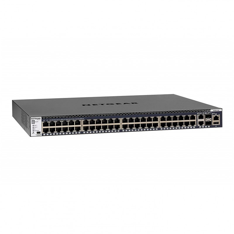 NETGEAR 48-Port Fully Managed Switch M4300-52G (GSM4352S) - SuperTstore