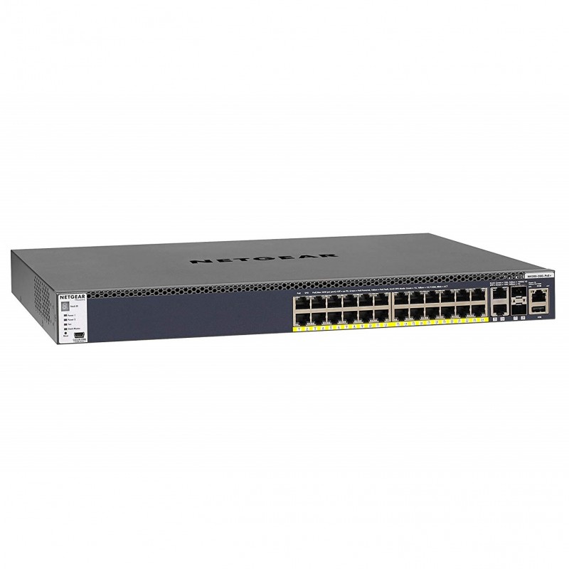 NETGEAR 24-Port Fully Managed Switch M4300-28G-PoE+1,000W PSU ...