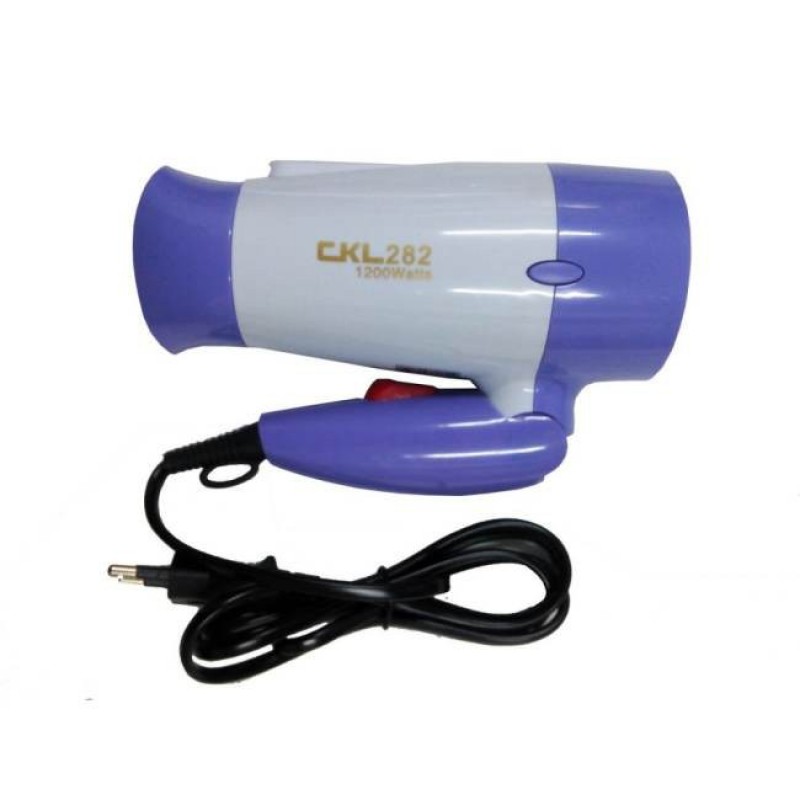Ckl twosister ไดร์พกพา 1,200 watt รุ่น 282- สีม่วง/ขาว - SuperTstore
