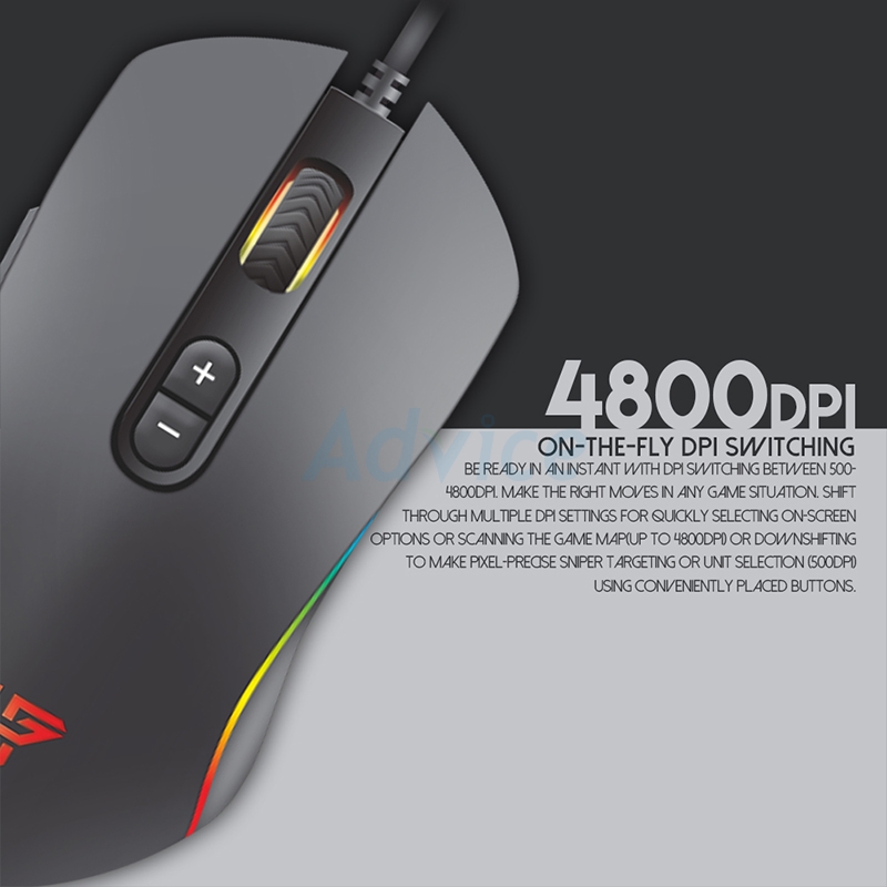 FANTECH X9 Thor OPTICAL MOUSE Gaming (Black) - SuperTstore