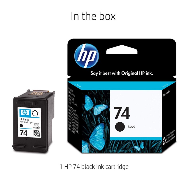 HP Ink 74 Cartridge Black (CB335WN) - SuperTstore
