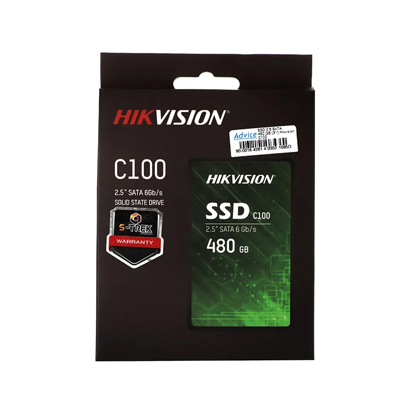 480 GB SSD SATA HIKVISION C100 (HS-SSD-C100/480G) By SuperTStore ...