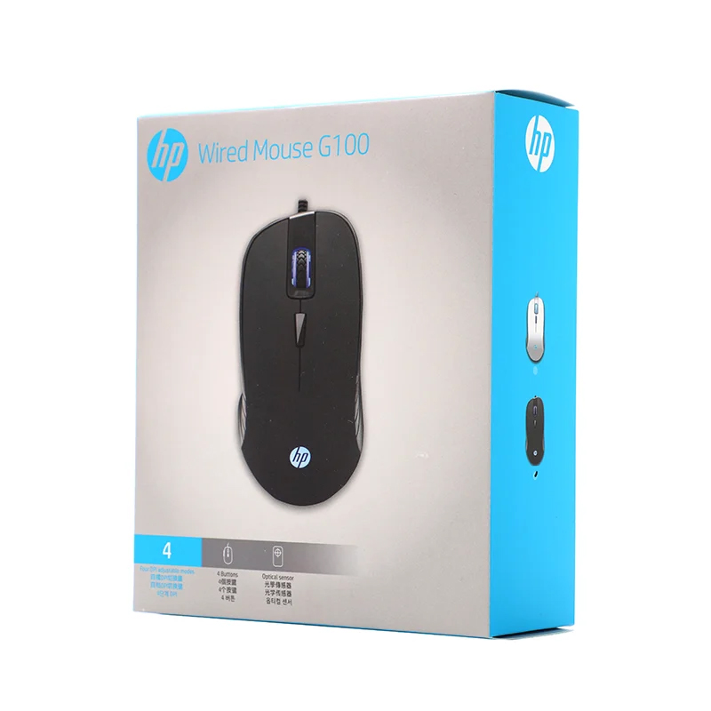 USB Optical Mouse HP (G100) (By SuperTStore) - SuperTstore